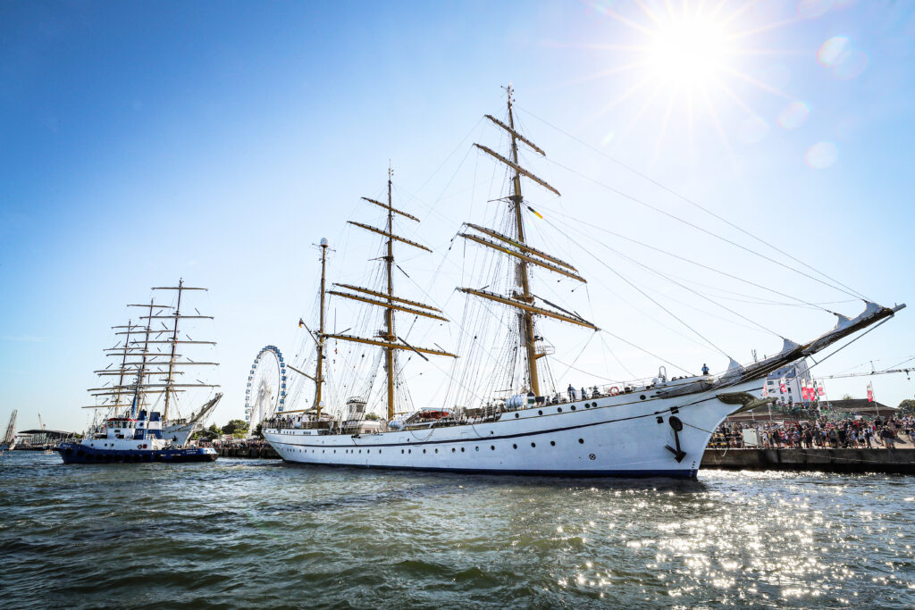 Deutsche Marine bei der Hanse Sail 2024 – Willkommen an Bord