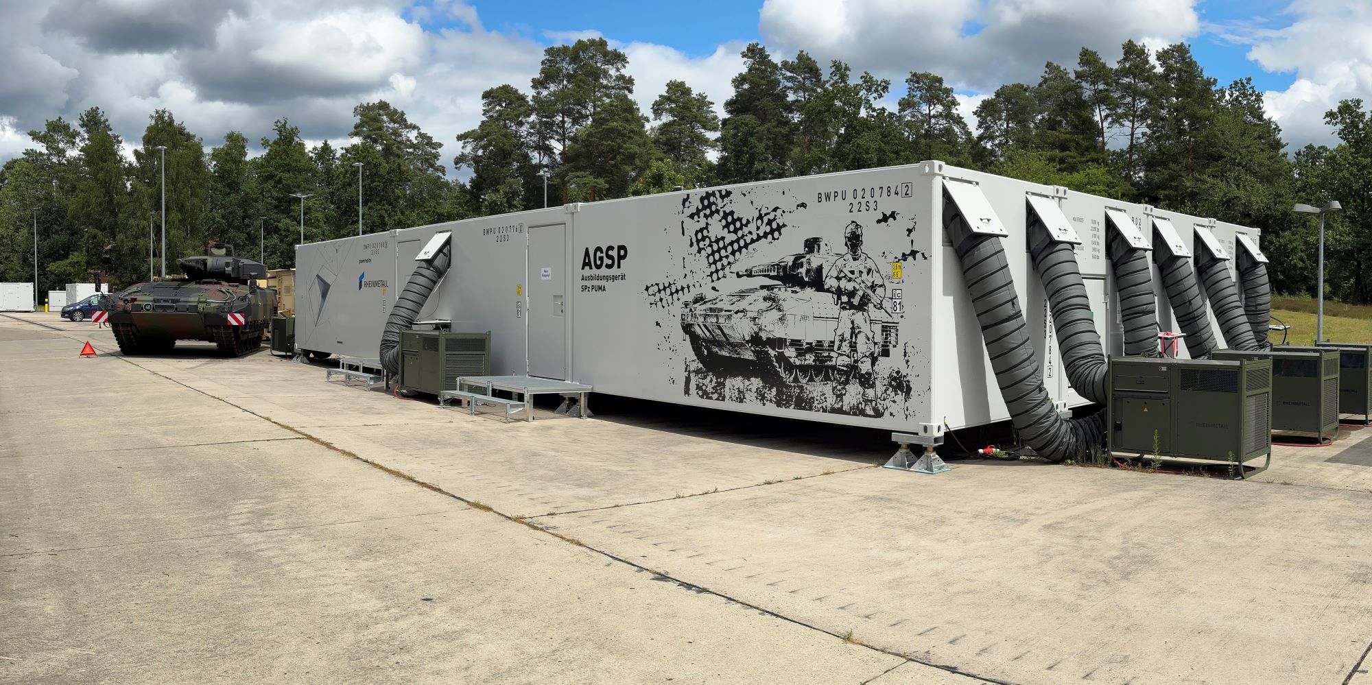 Bundeswehr erhält neues Training für den Schützenpanzer Puma