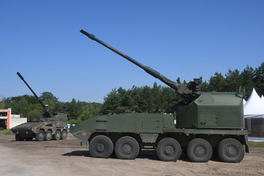 Demonstration: Zukunft der Artillerie?