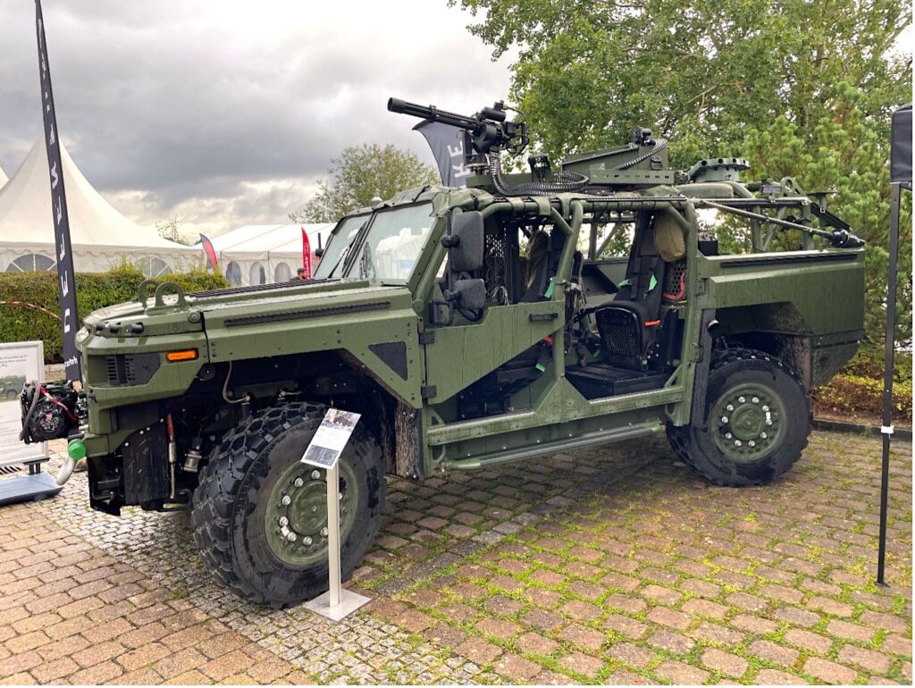 Fahrzeuge auf dem KSK-Symposium