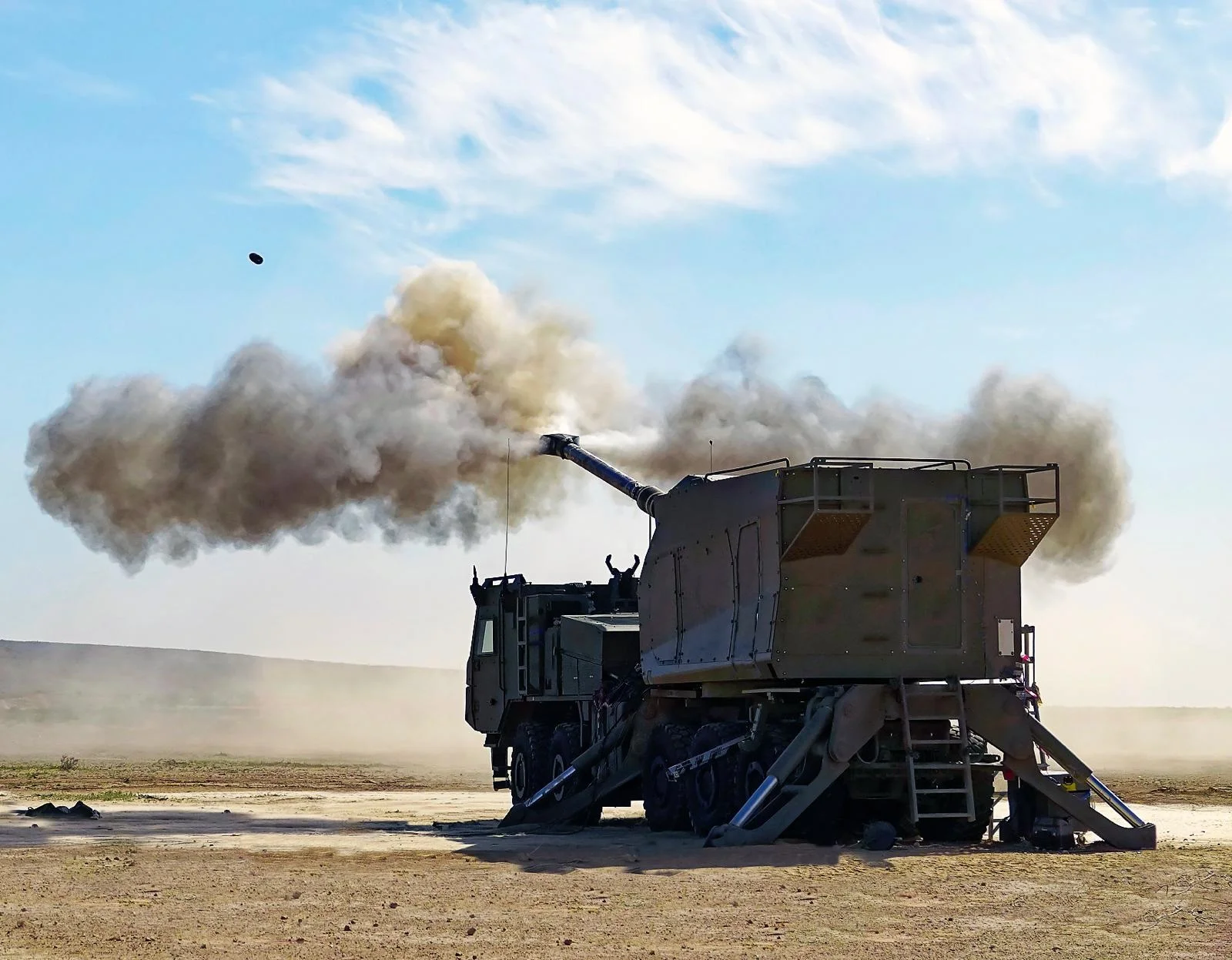 SIGMA/Ro'em: Israels neue radgestützte 155-mm-Artillerie