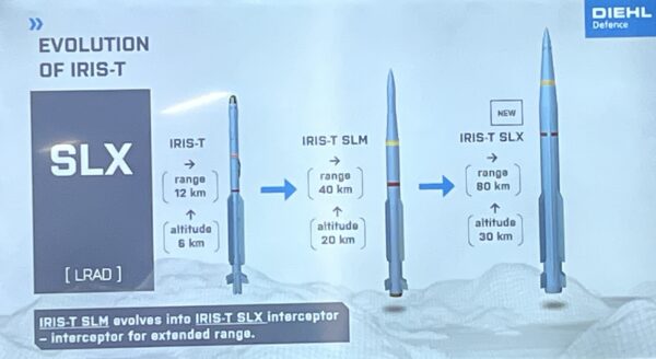 Mehr Reichweite für die Luftverteidigung mit IRIS-T SLX