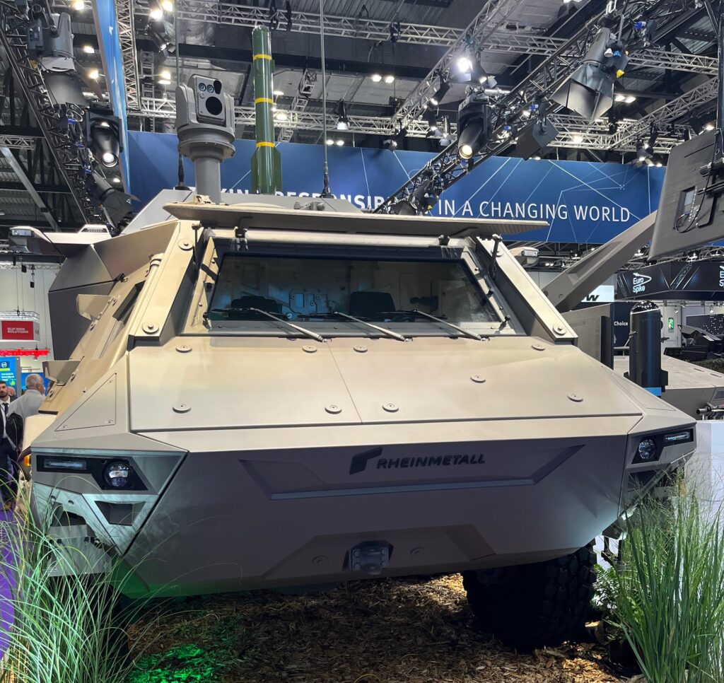 Weltpremiere Fuchs JAGM – Raketenjagdpanzer der nächsten Generation