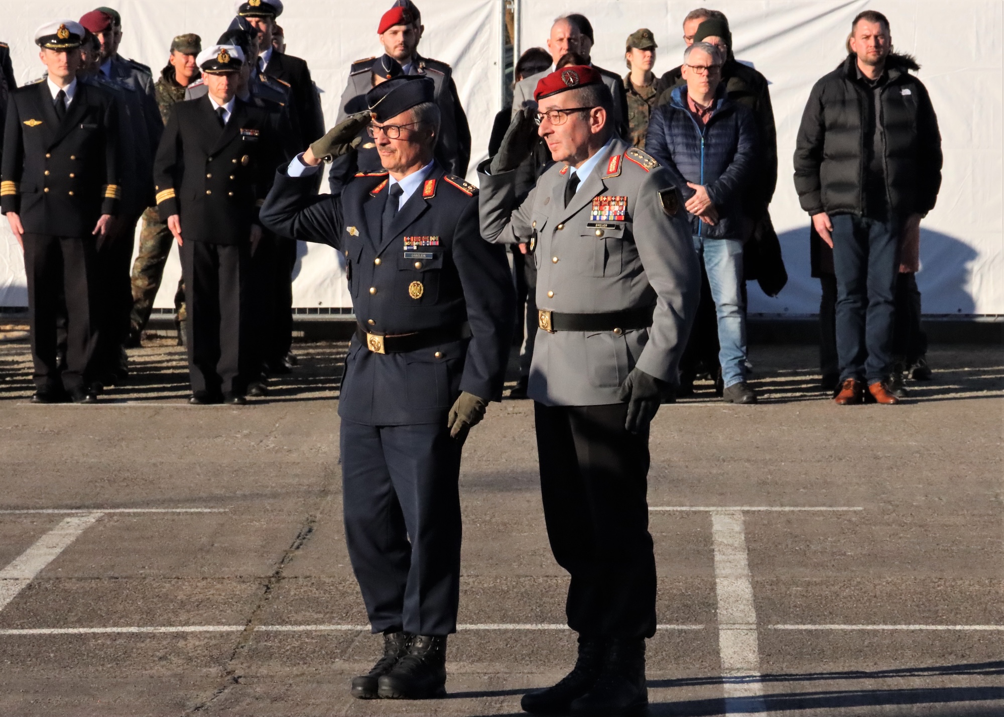 Übergabe Planungsamt an Generalmajor Stefan Lüth