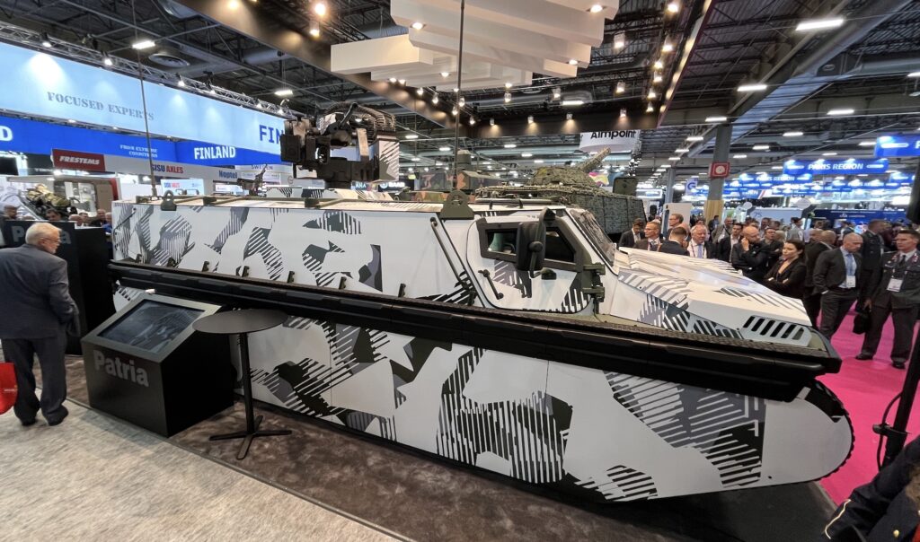 Patria FAMOUS 2 ATV – Weltpremiere auf der Eurosatory