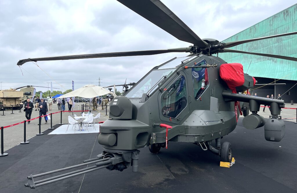 Kampfhubschrauber AW249 von Leonardo vorgestellt