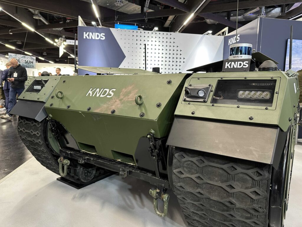 KNDS mit Milrem: Missionsmodule für den Roboter TheMIS