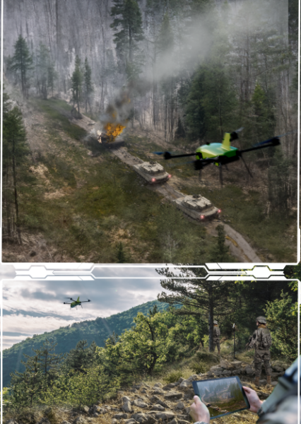 DSEI: IAI stellt Rotem Alpha Loitering Ammunition vor