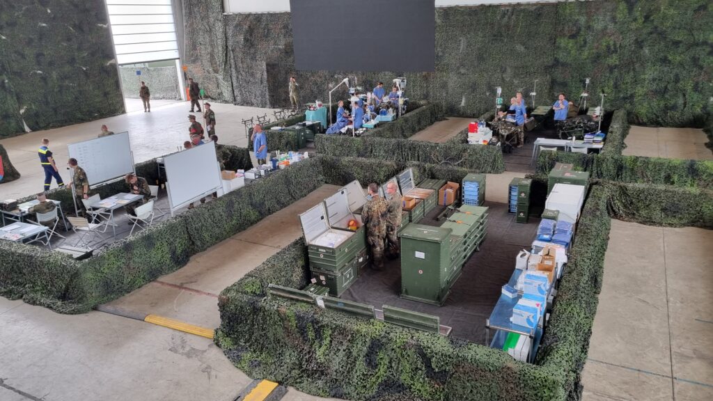 Verwundetenversorgung im Krieg – gesamtstaatliche Aufgabe