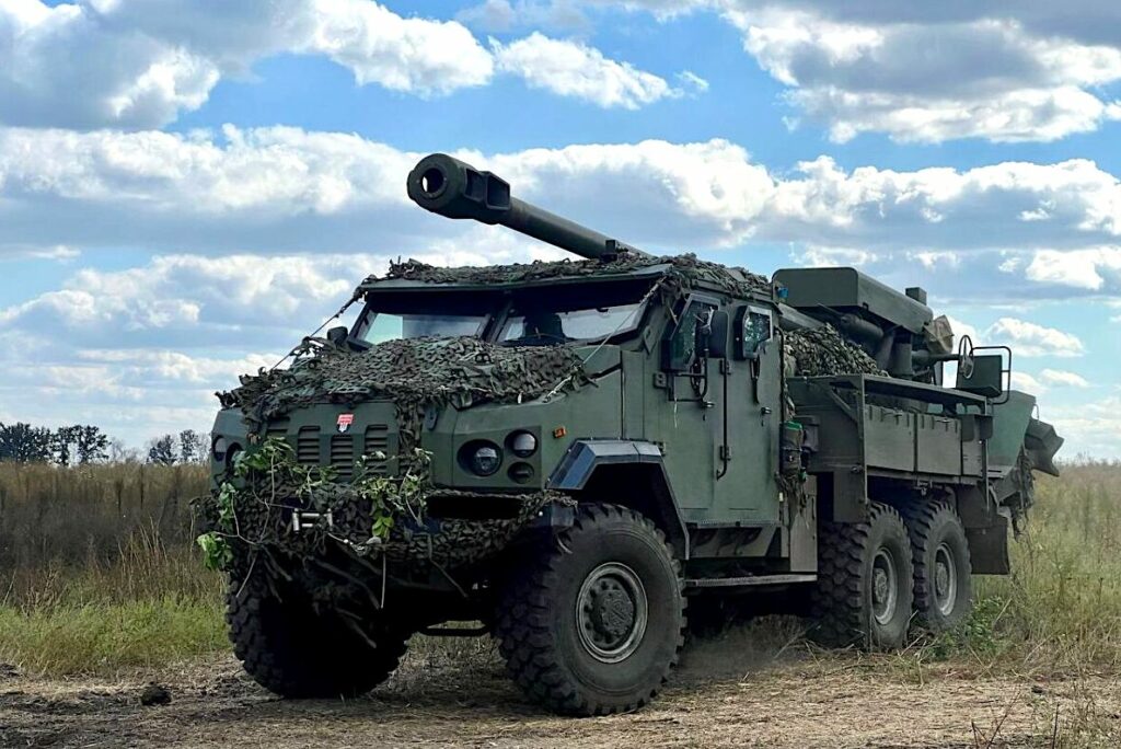 Radhaubitze 2S22 Bohdana – „Gott des Krieges“